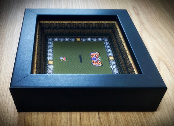 Nintendo Zelda A Link to the Past Shadow Box 3D Effect | Etsy