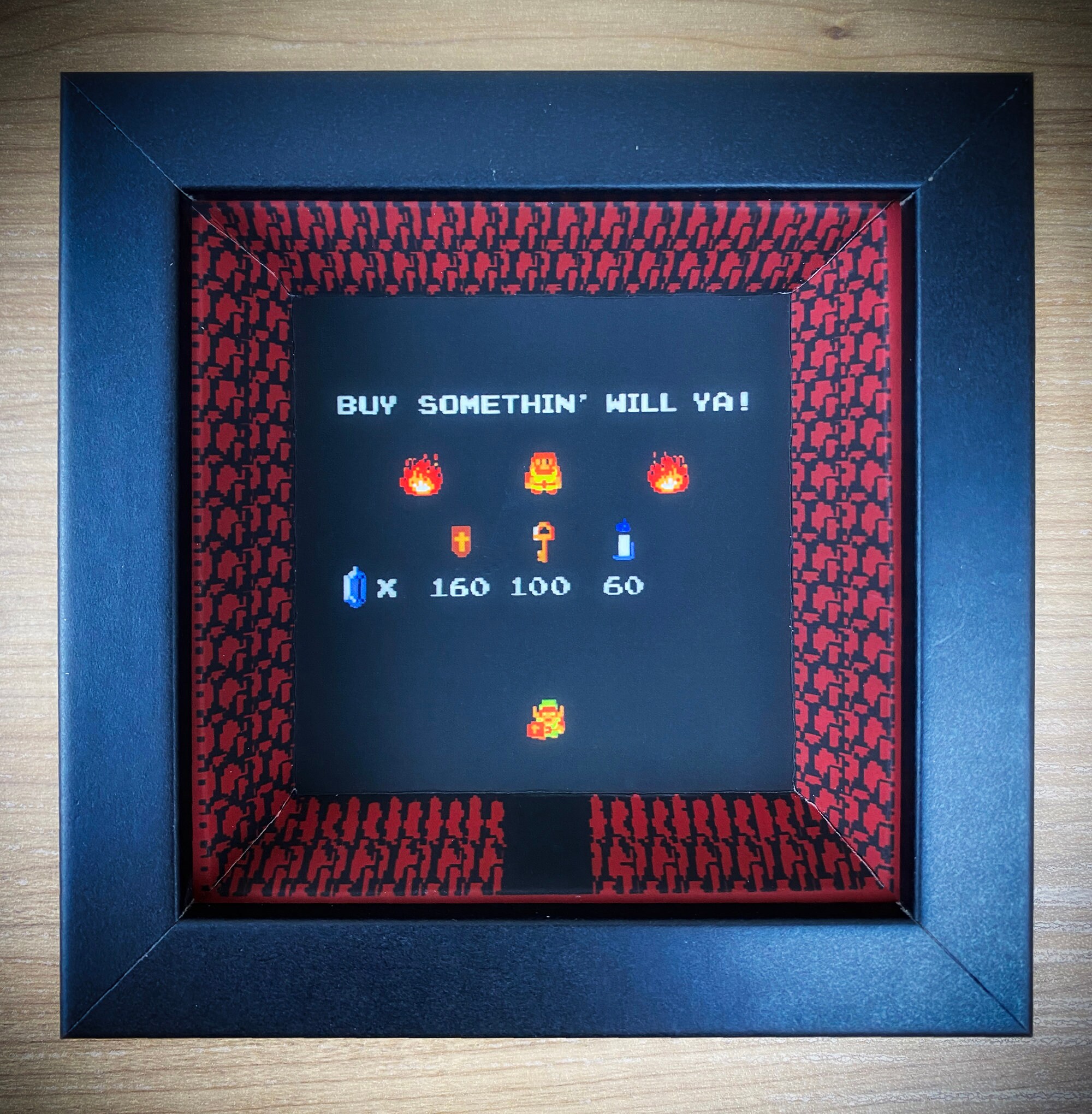 Nintendo Legend of Zelda Shadow Box 3D Effect Wall Art - Etsy