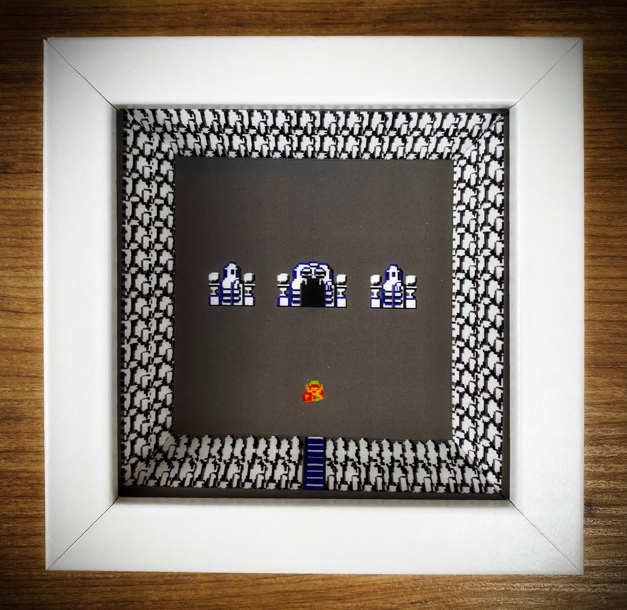 Nintendo Legend of Zelda Shadow Box 3D Effect Wall Art - Etsy