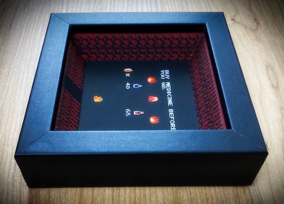 Nintendo Legend of Zelda Shadow Box 3D Effect Wall Art | Etsy