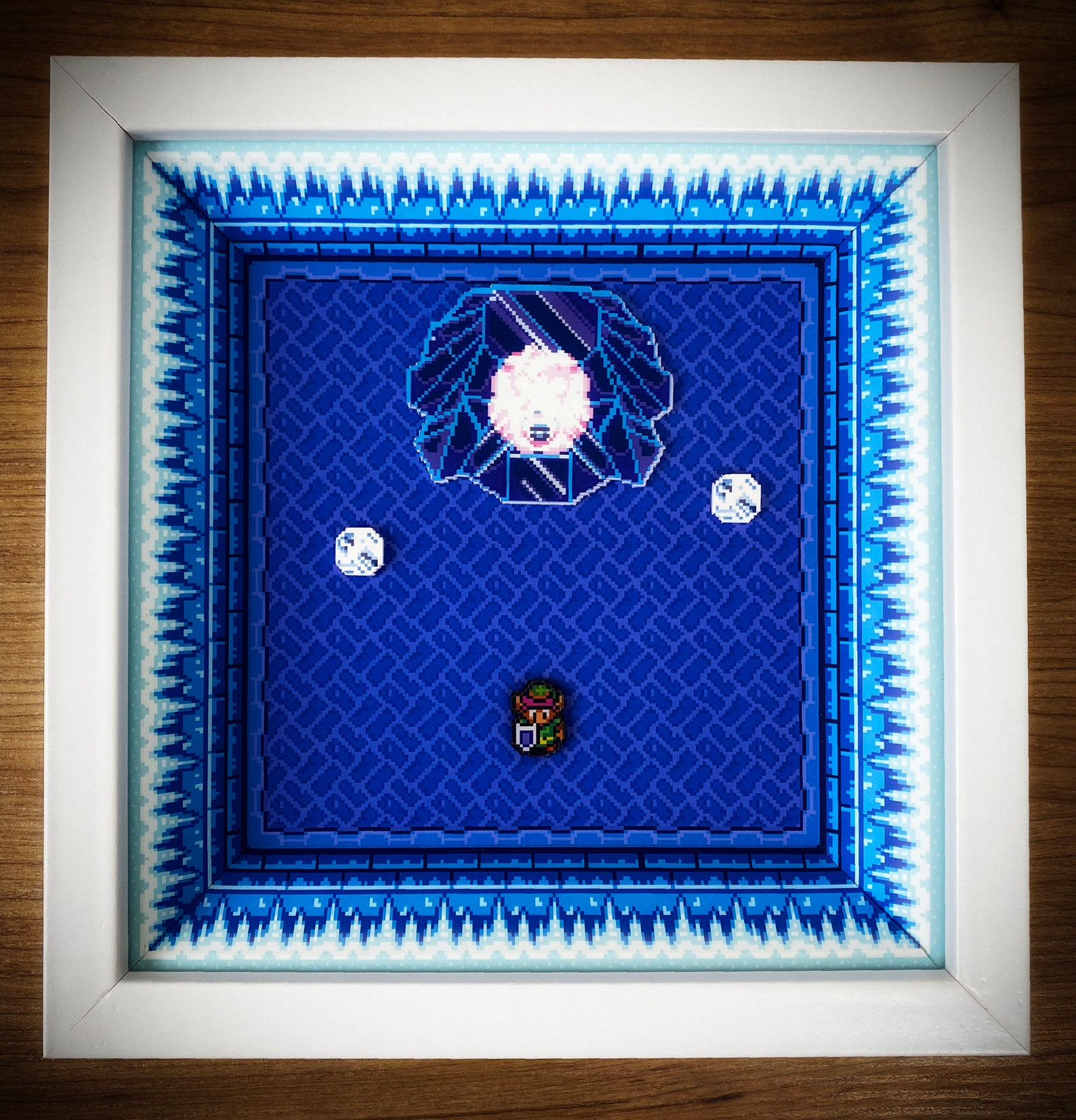 Nintendo Zelda A Link to the Past Shadow Box 3D Effect | Etsy