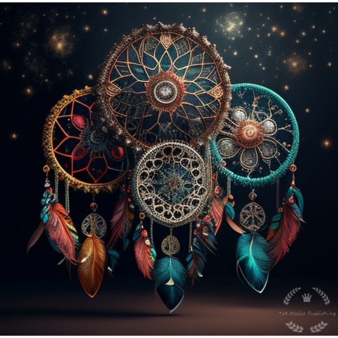 Quad Multi Dream Catcher Native American Art - Etsy