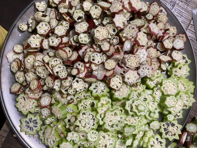 Okra Variety Pack Seeds 40 Count Free Gift Included - Etsy