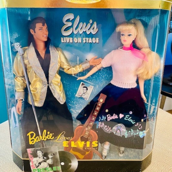 Barbie and Elvis - Etsy