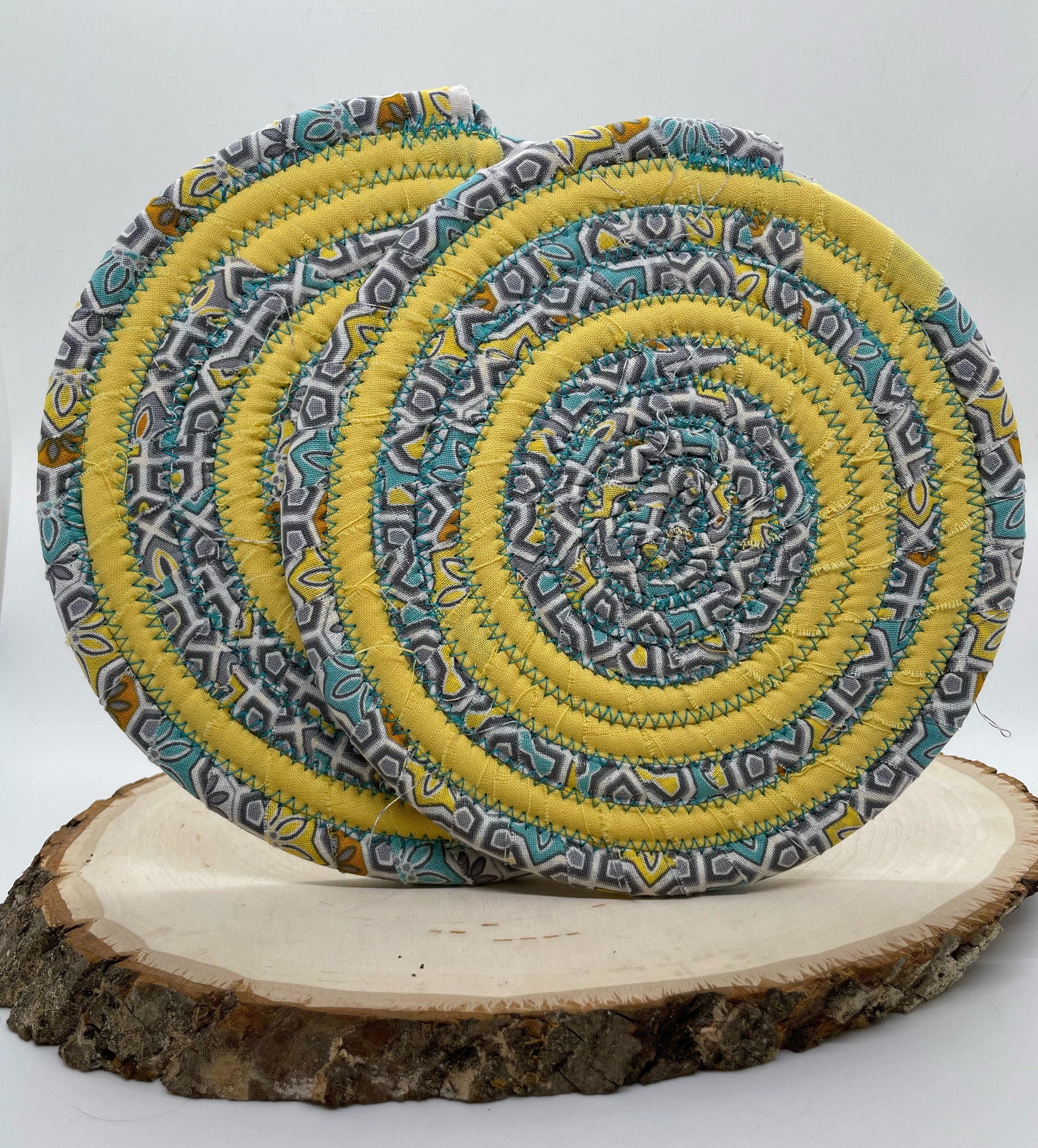 Rope Hot Pad/rope Trivet/wrapped Rope Hot Pad/coiled Rope Trivet/hot ...