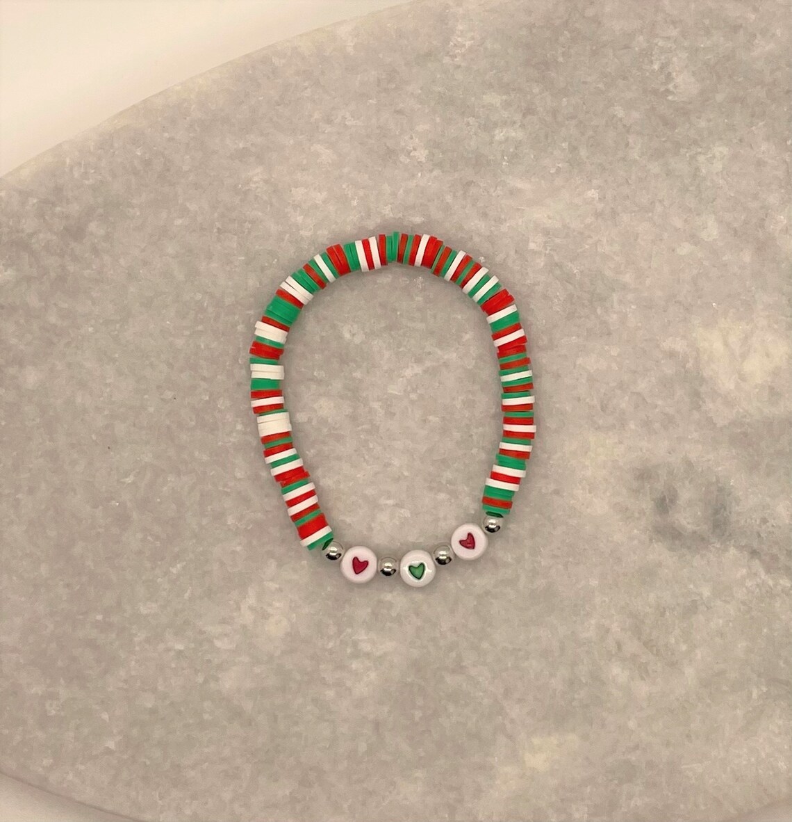 Holiday Bracelet Set/heishi Bracelet/handmade Bracelet/birthday Gift ...