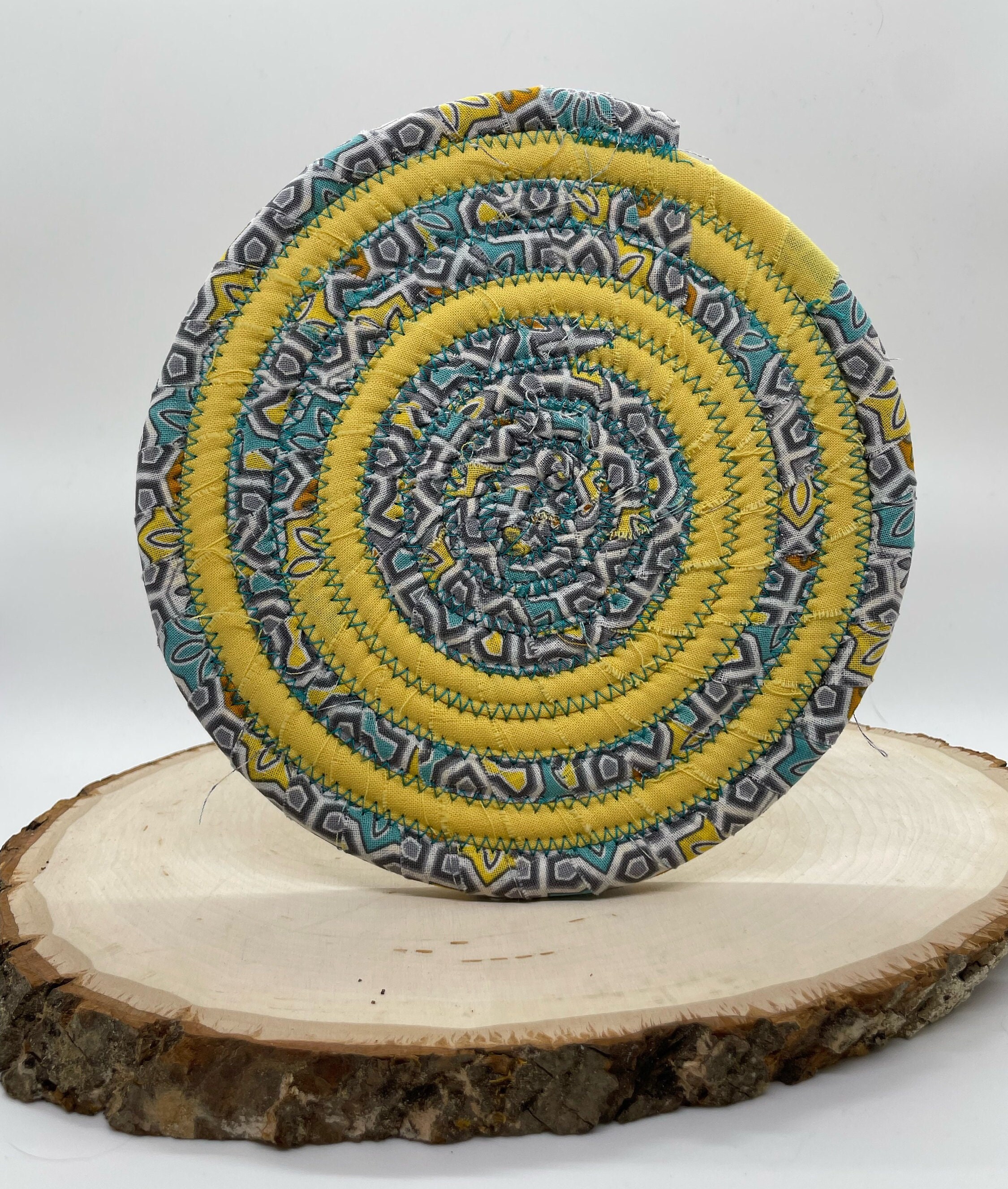 Rope Hot Pad/rope Trivet/wrapped Rope Hot Pad/coiled Rope Trivet/hot ...