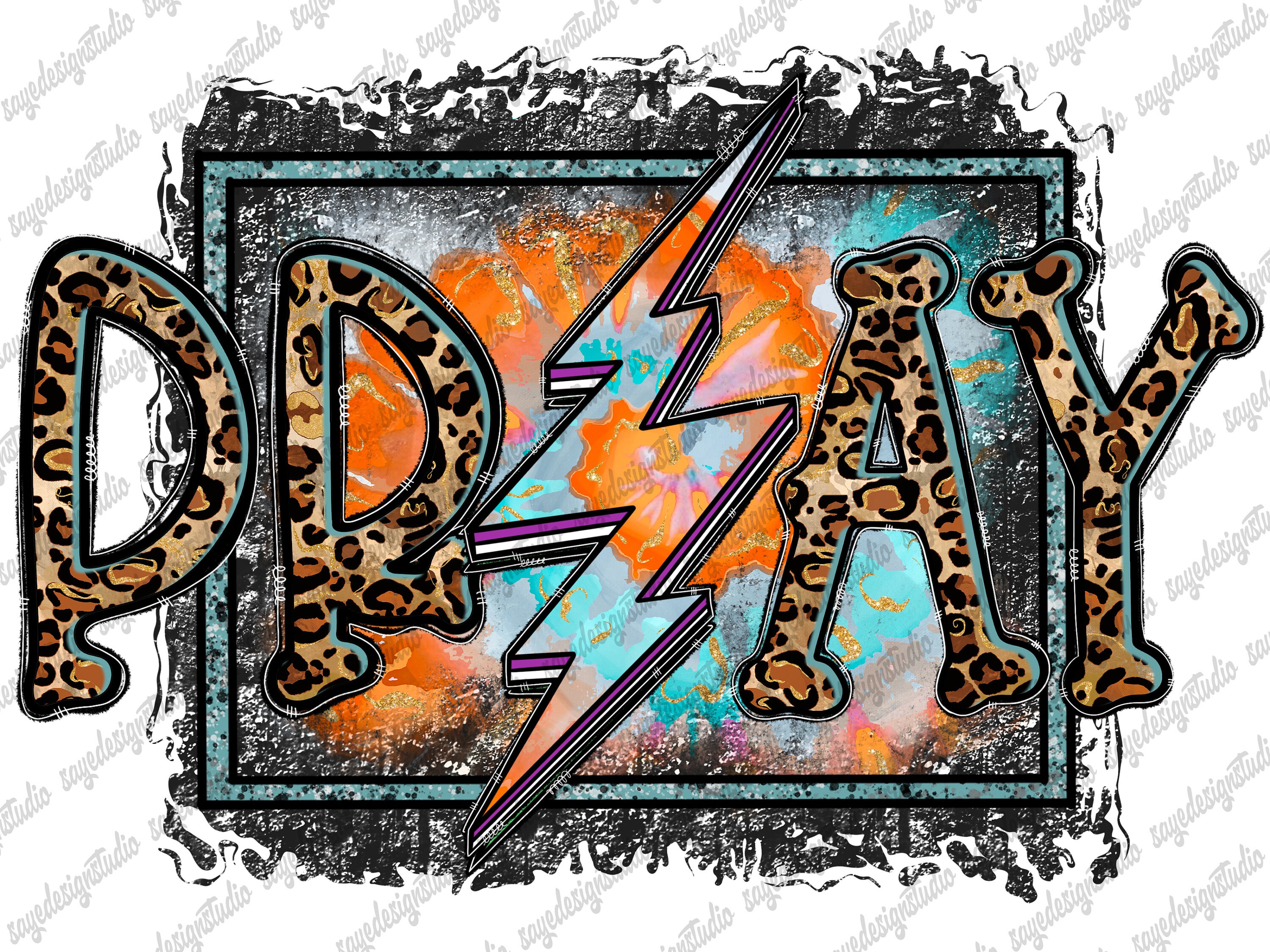 Just Pray Png File Pray Png Western Tie Dye Lightning | Etsy