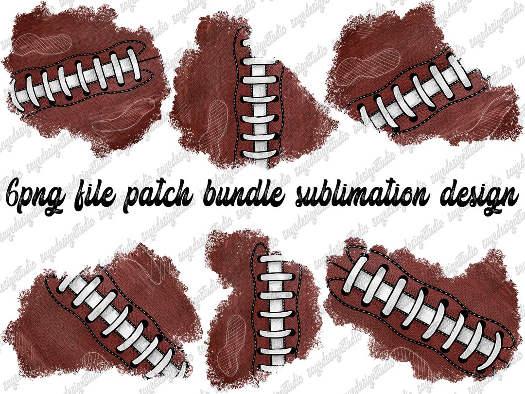 Football Pattern Png, Football Png, Patch Bundle Sublimation Design ...