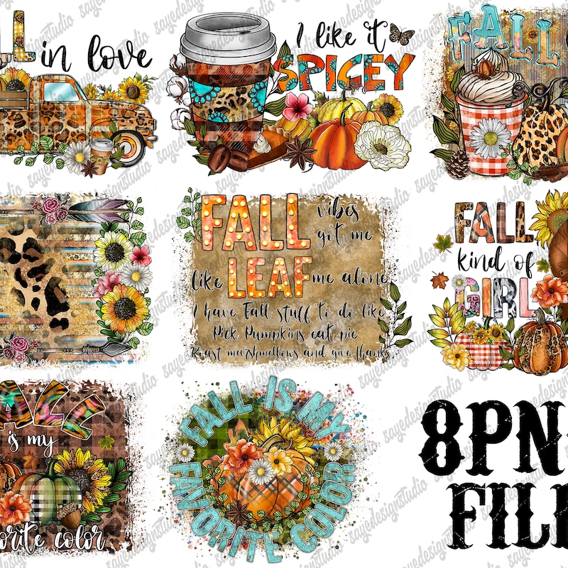 Fall Sublimation - Etsy