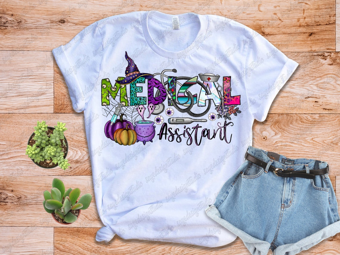 Medical Assistant Halloween Png Medical Assistant Halloween - Etsy