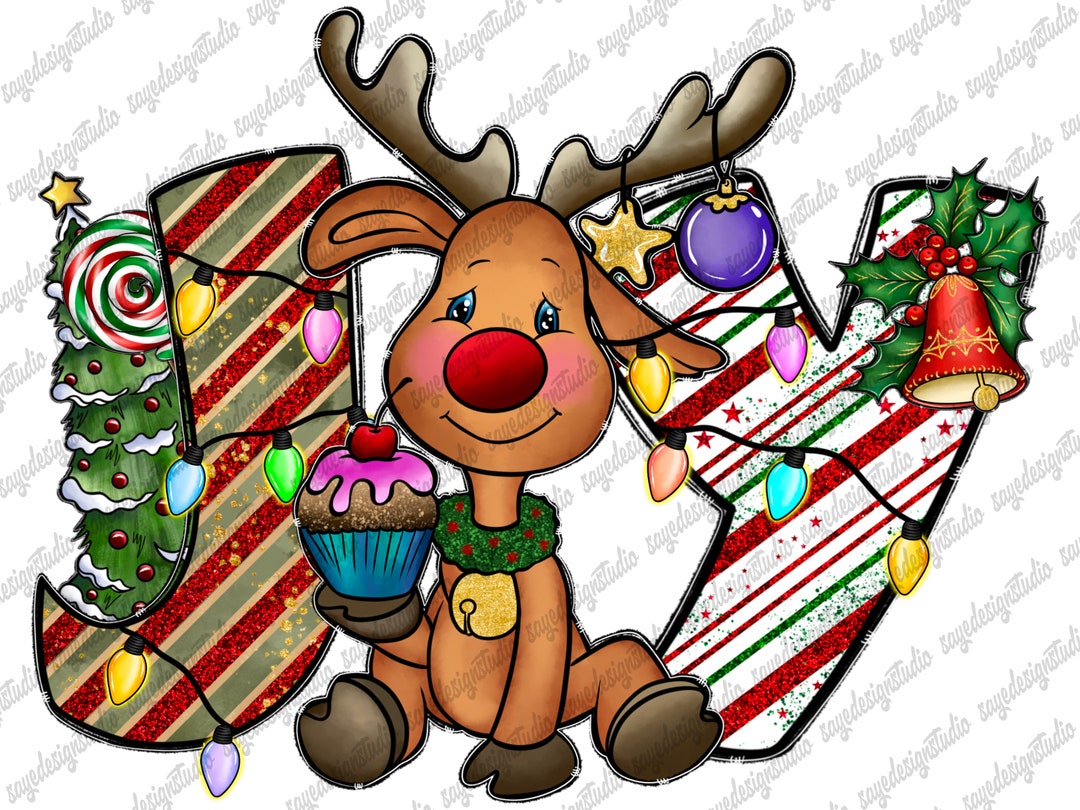 Christmas Joy Png, Merry Christmas, Deer Png, Christmas Png, Christmas ...