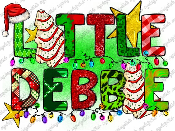 Little Debbie Png Little Debbie Christmas Tree Cake - Etsy