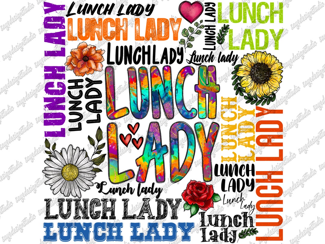 Western Lunch Lady PNG: Sublimation Design (digital Download) - Etsy