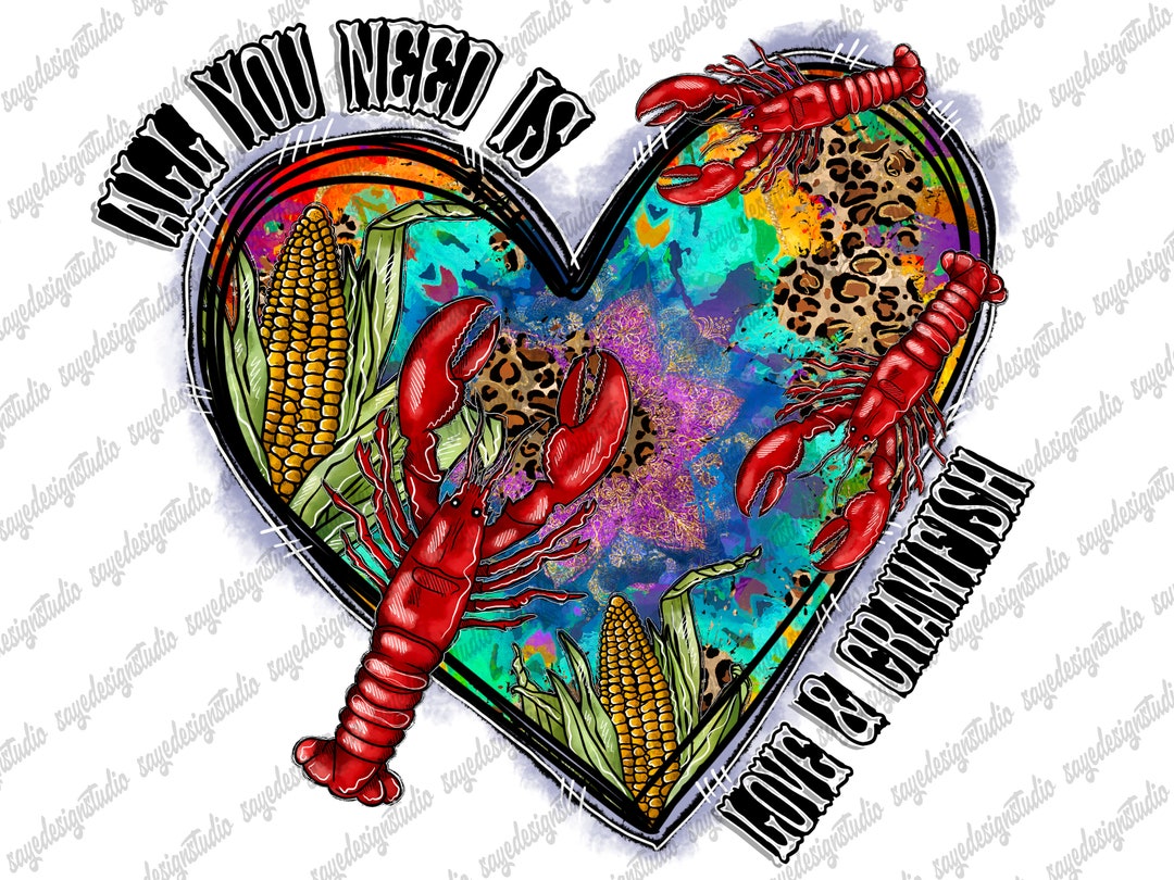 All You Need is Love and Crawfish Png, Crawfish Png, Leopard, Crawfish ...