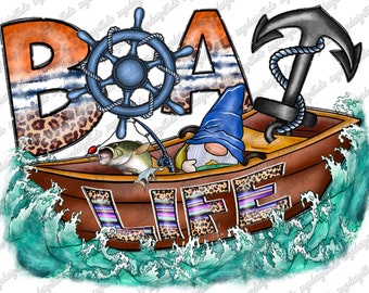 Boat Life Png, Sublimation Design Download, Boating Png, Summer Life ...