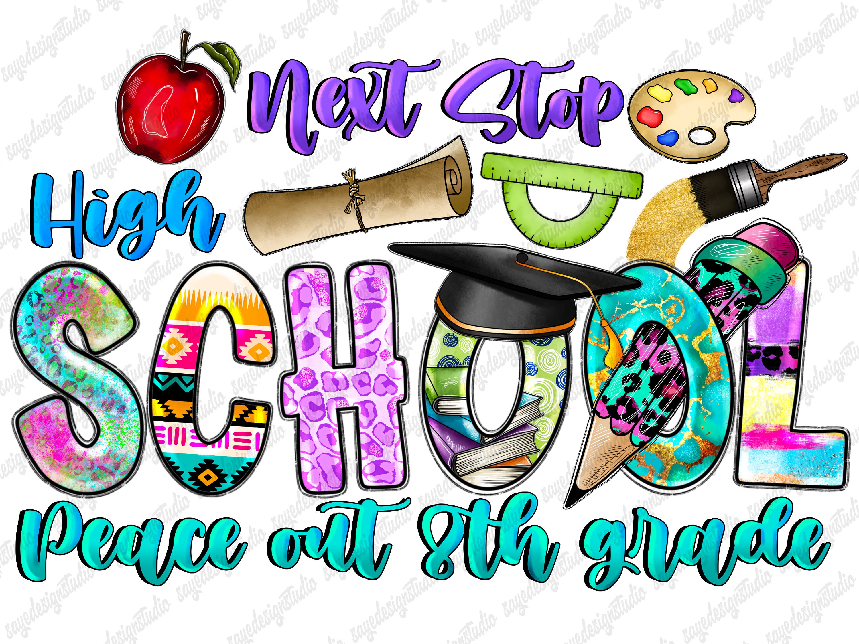 8th Grade Graduation Clip Art