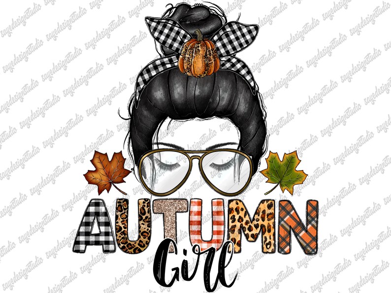 Autumn Girl Png Sublimation Design Girl Png Fall Png - Etsy