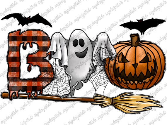 Boo Png Ghost Png Halloween Png Candy Png Witch PNG - Etsy