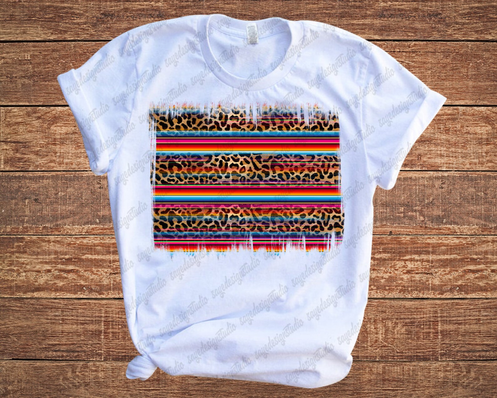 Serape and Leopard Pattern Png Serape Pattern Png - Etsy