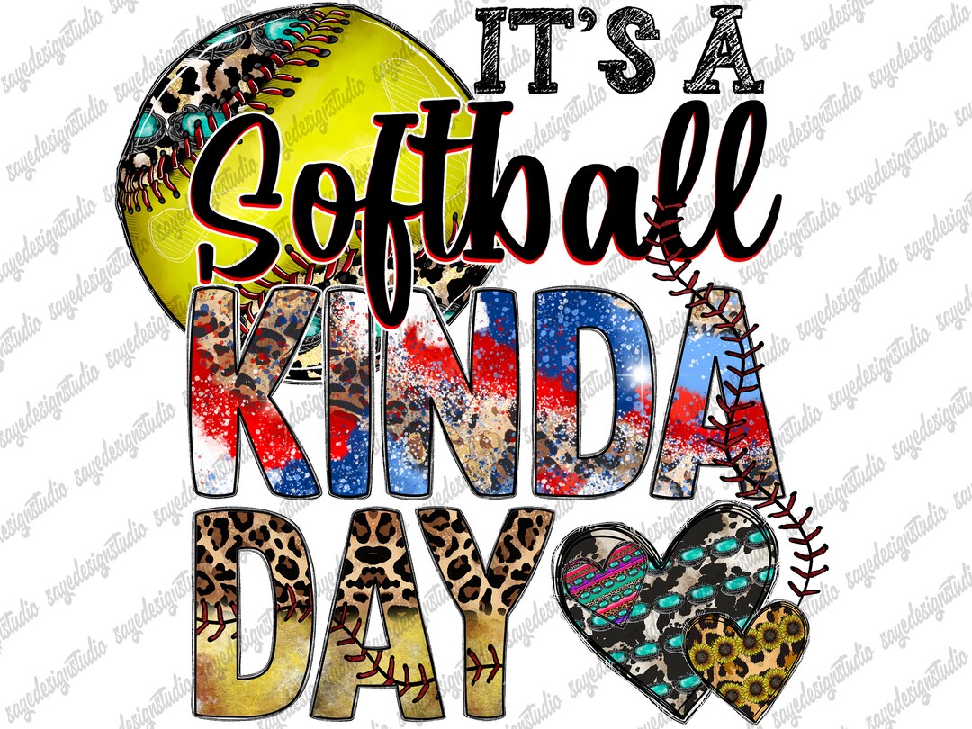 Leopard Softball PNG File: Sublimation Design (digital Download) - Etsy