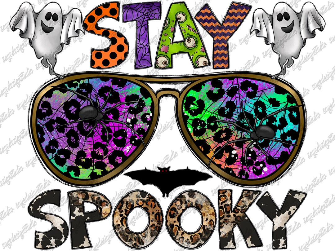 Stay Spooky Png, Halloween Png, Glasses Png, Western, Witch, Halloween ...