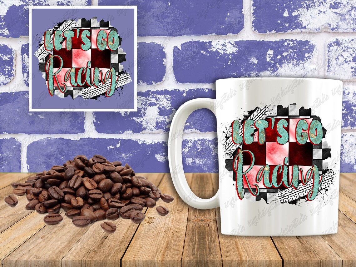Let's Go Racing Png It's Race Day PNG Car Racing - Etsy