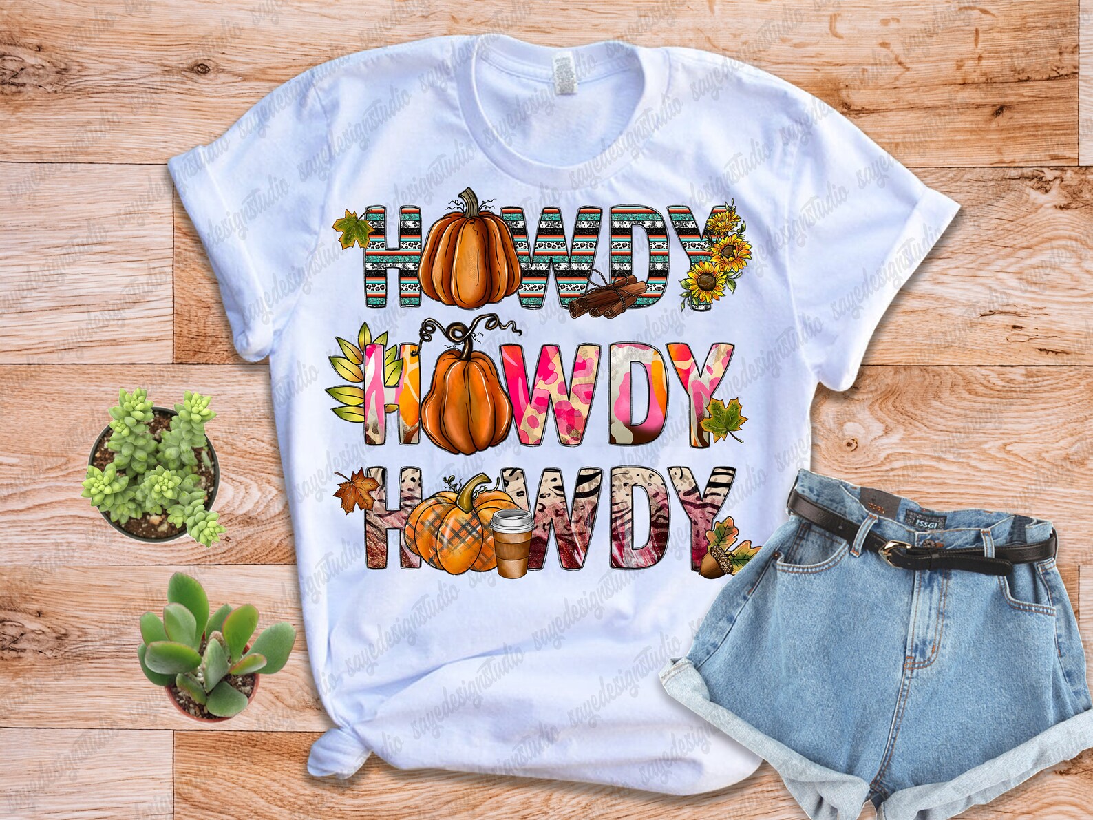 Howdy Fall Png Howdy Png Sublimation Design Western Fall - Etsy