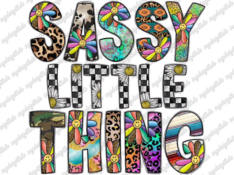 Sassy Little Thing Png Sassy Little Soul Png Western - Etsy