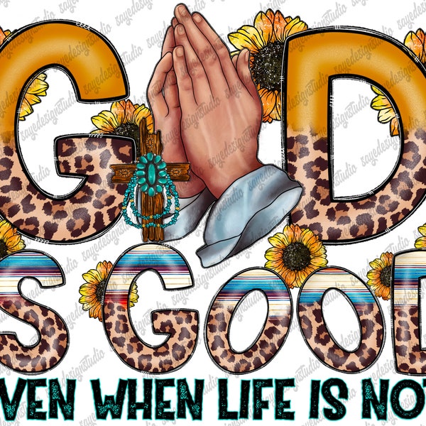 God is Good Cross Png - Etsy