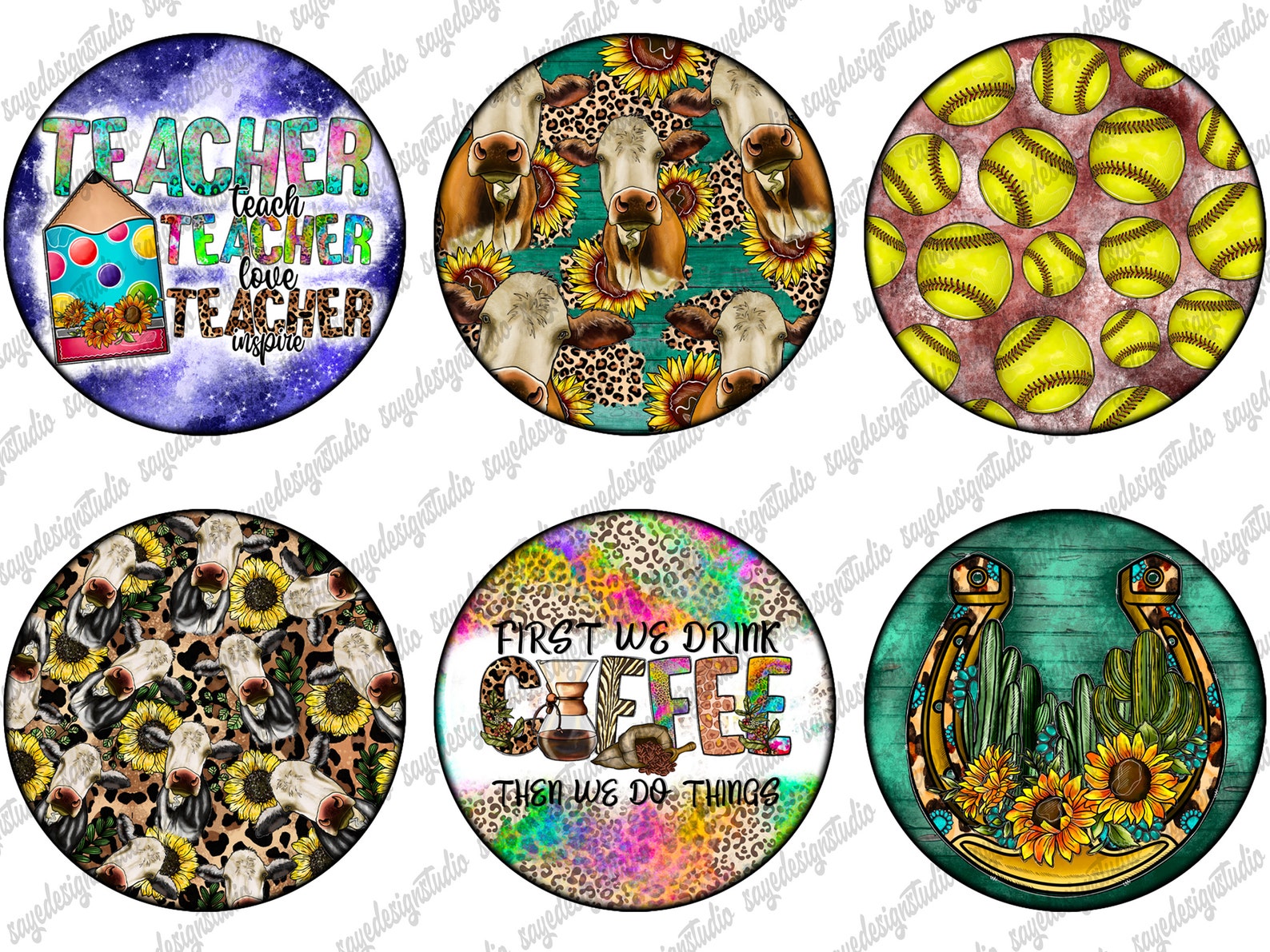 Western Car Coaster Png Western Car Coaster Png Teacher - Etsy