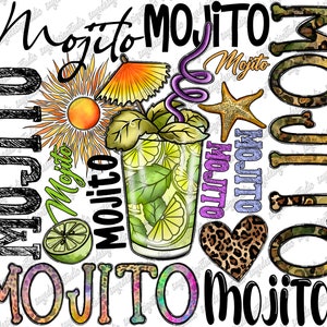 Mojito Png, Drink Png, Summer Design PNG, Western, Sun, Lemon Png, Hand ...