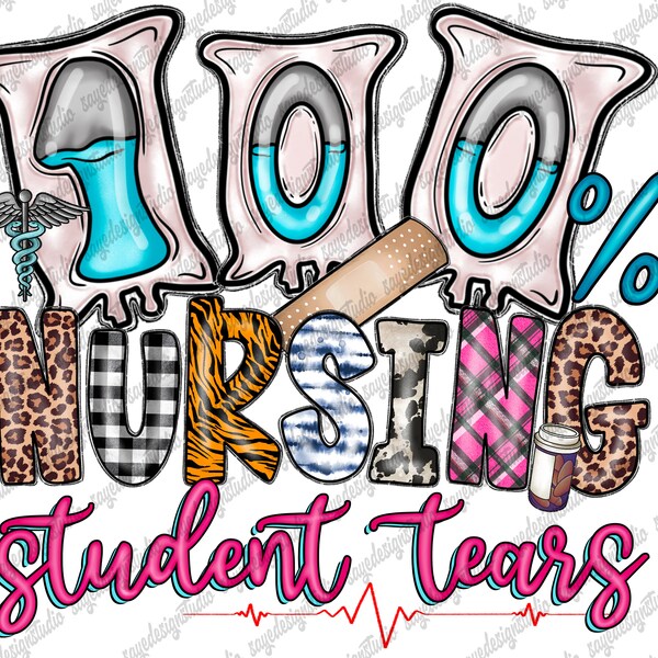 Nursing Student Tears Png - Etsy