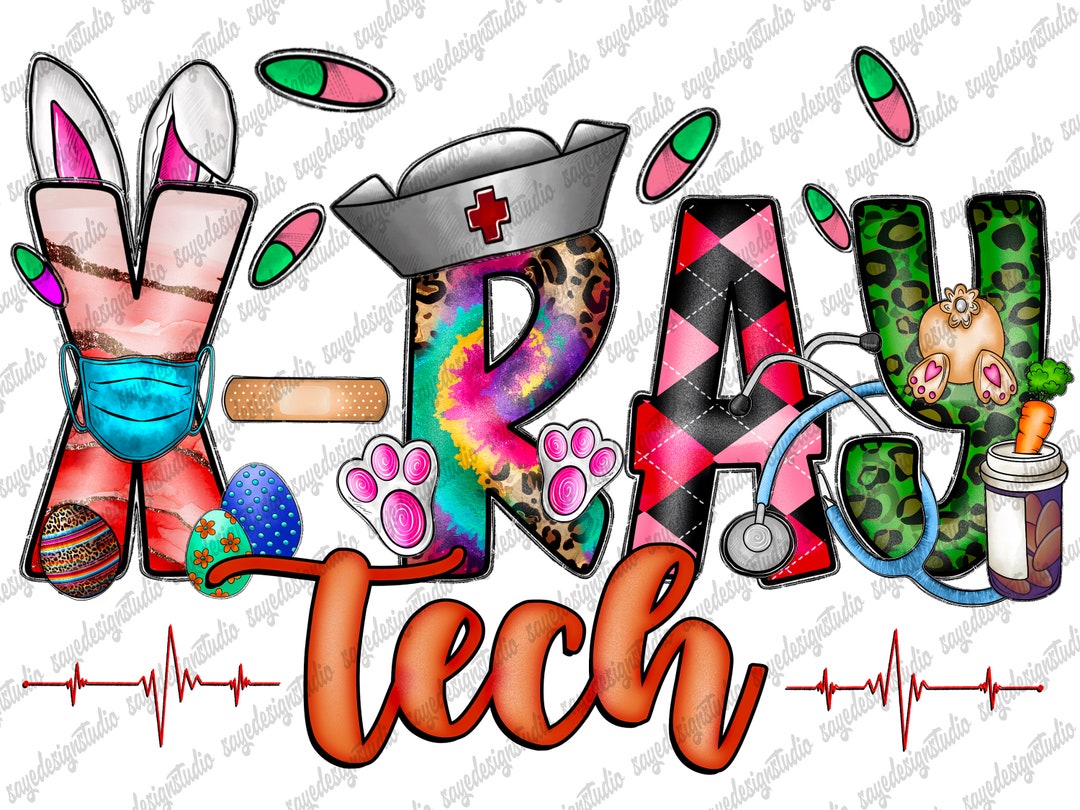X- Ray Tech Png, Sublimation Design Download, Easter X- Ray Png,easter ...