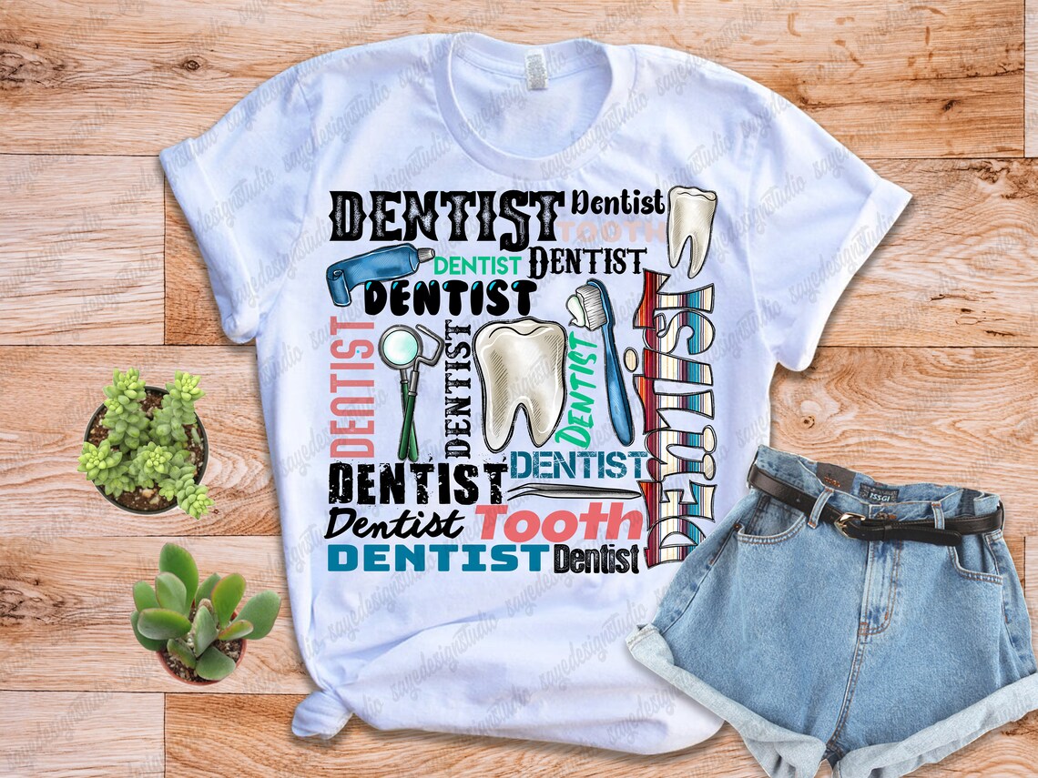 Dentist Png File Western Nurse Png Toothpaste Tooth - Etsy
