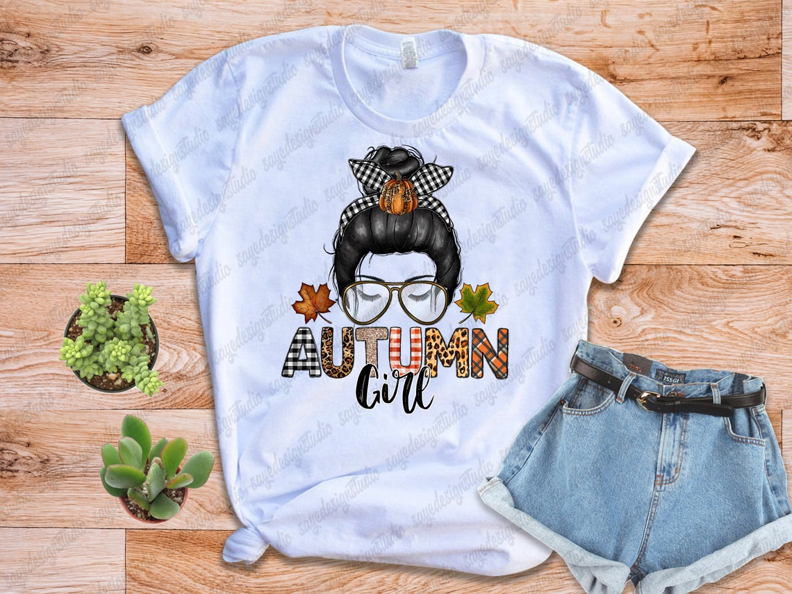 Autumn Girl Png Sublimation Design Girl Png Fall Png - Etsy