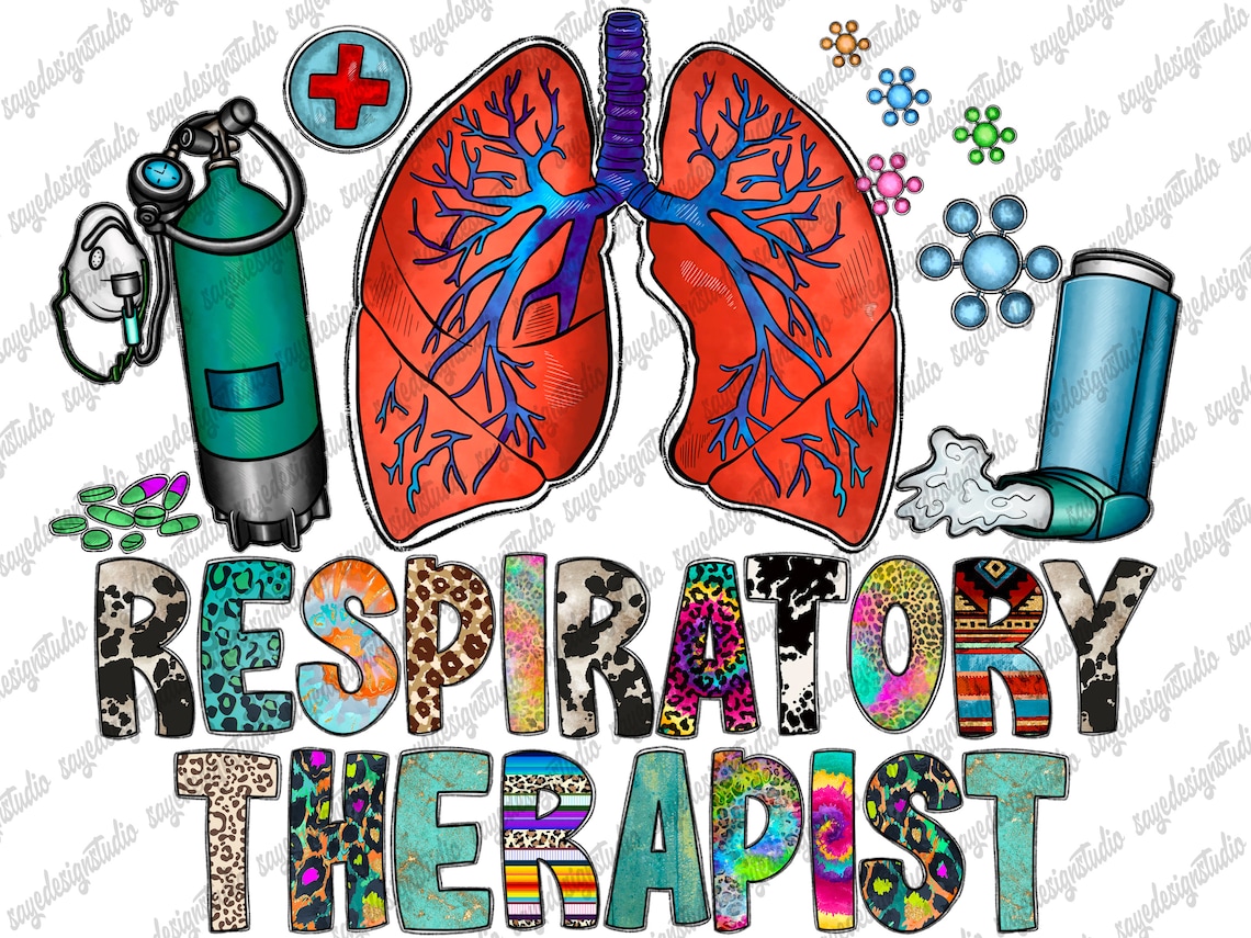 Respiratory Therapist Png Nurse Png Respiratory Png - Etsy