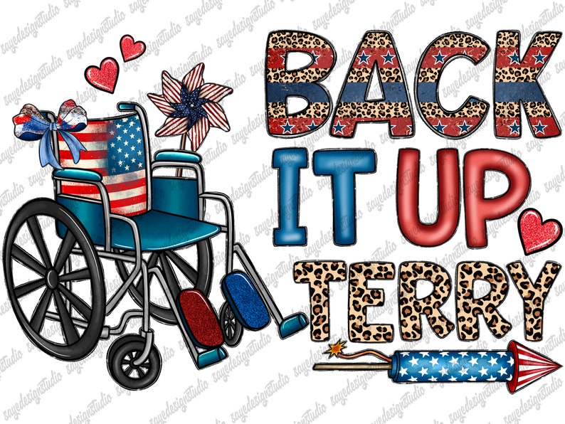 Back It up Terry Png File Put It in Reverse Terry Png Funny - Etsy