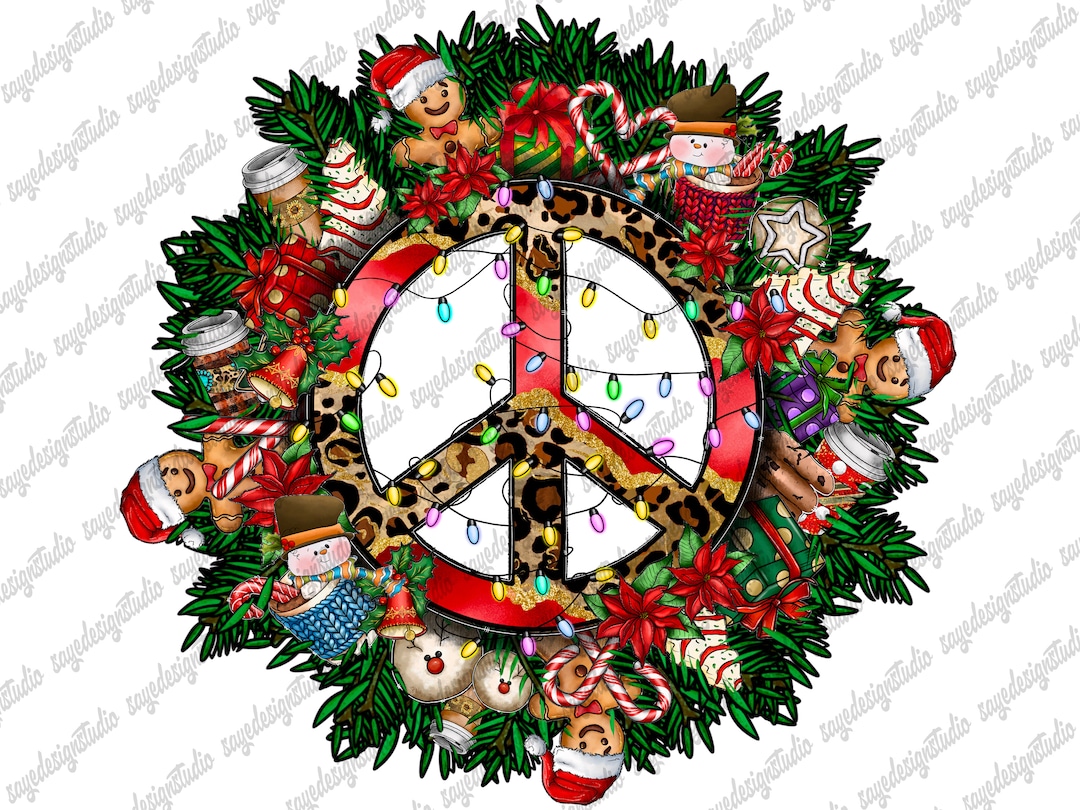 Christmas Peace Png, Merry Christmas, Peace Png, Christmas Peace Symbol ...