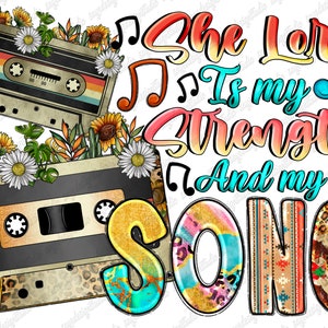 The Lord is My Strength and My Song, Bible Verse PNG, PSALM 118:14 ...