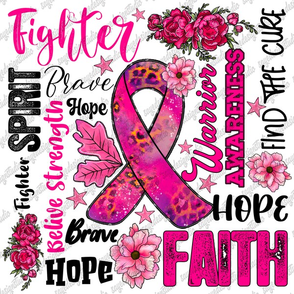 Breast Cancer Awareness Stickers - Etsy