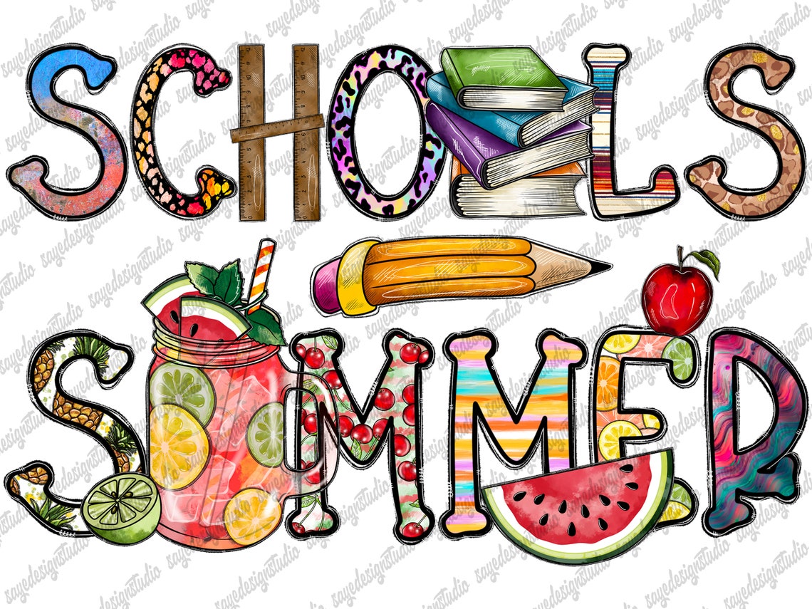 School's Summer PNG Back to School Watermelone | Etsy