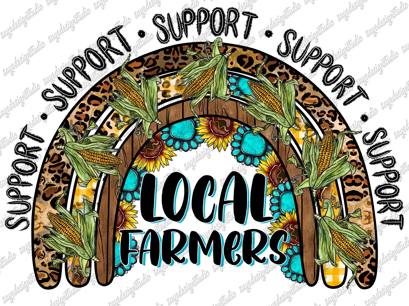 Support Local Farmers Png Farmers Png Support Png - Etsy
