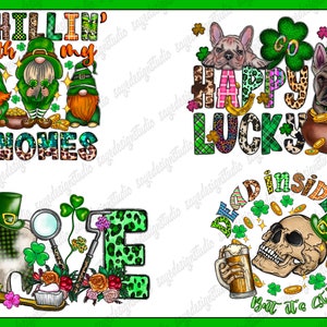 St. Patrick's Png Sublimation Design Bundle,irish Day Png, St. Patrick ...