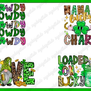 St. Patrick's Png Sublimation Design Bundle,irish Day Png, St. Patrick ...