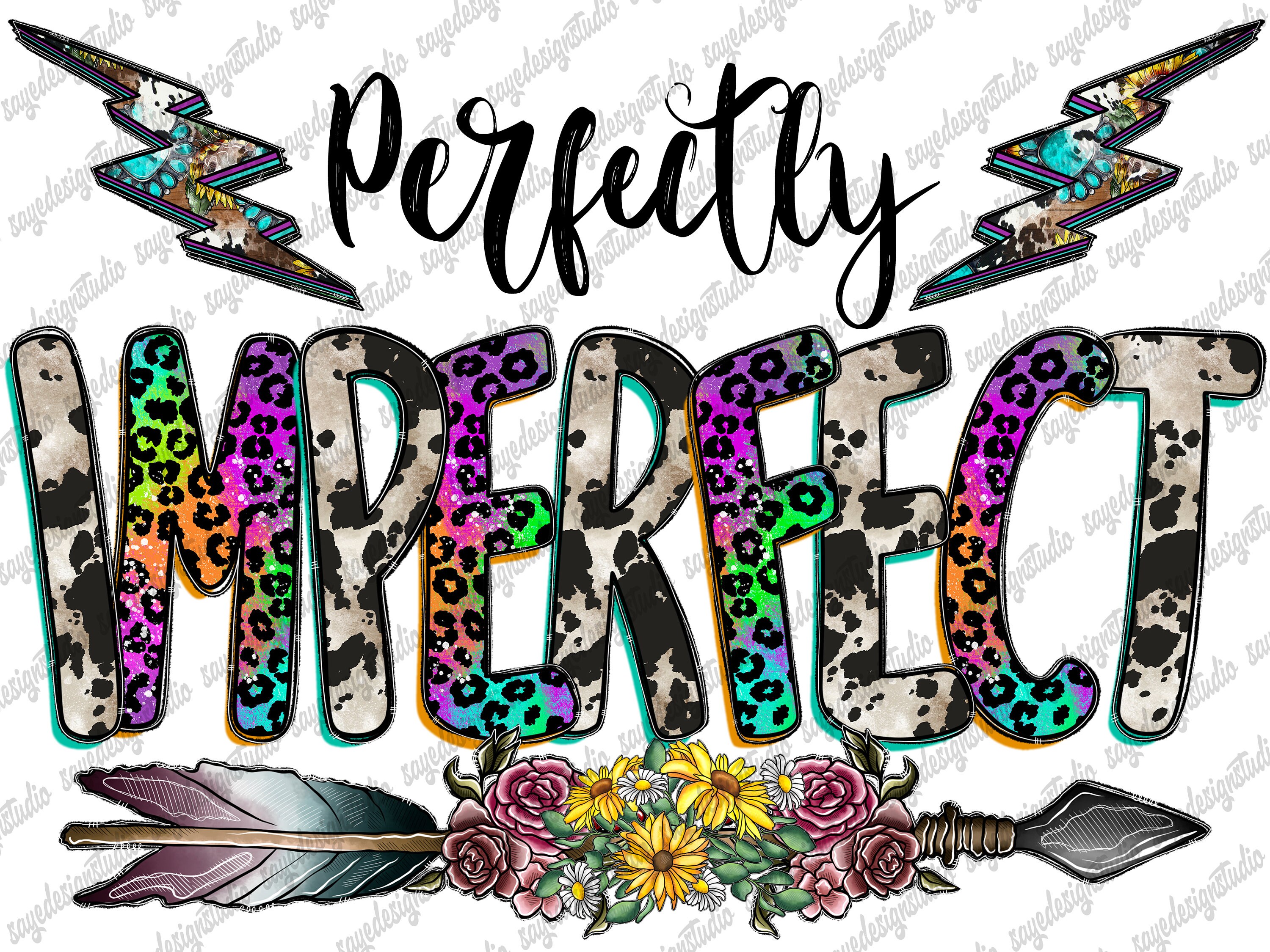 Perfectly Imperfect Png Leopard Sublimation Designs - Etsy