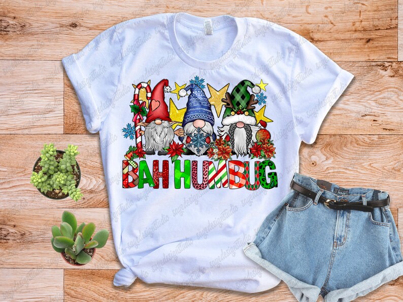 Bah Humbug Png Western Png Christmas Gnome gnome Png - Etsy