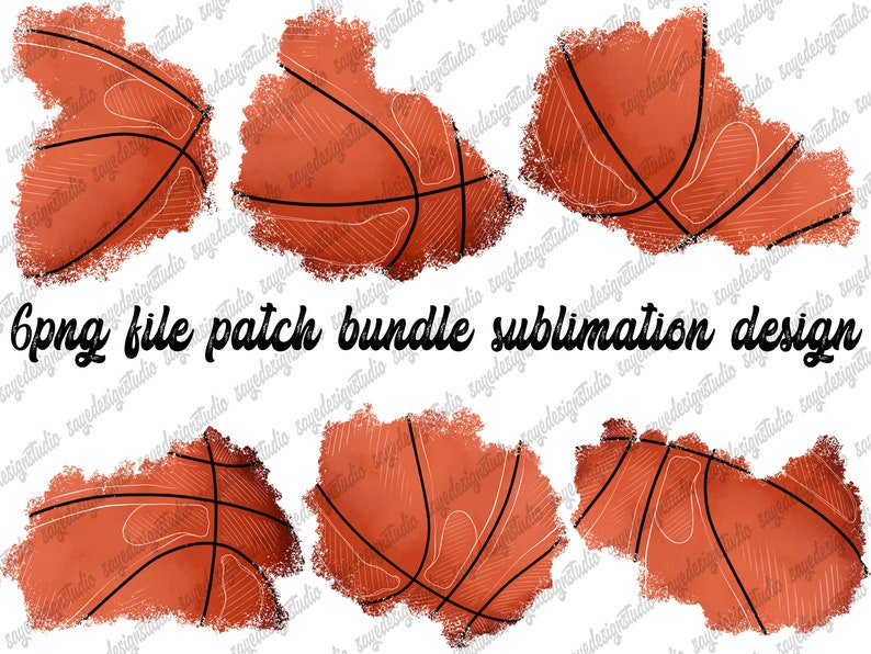 Basketball Pattern Png Basketball Png Patch Bundle - Etsy