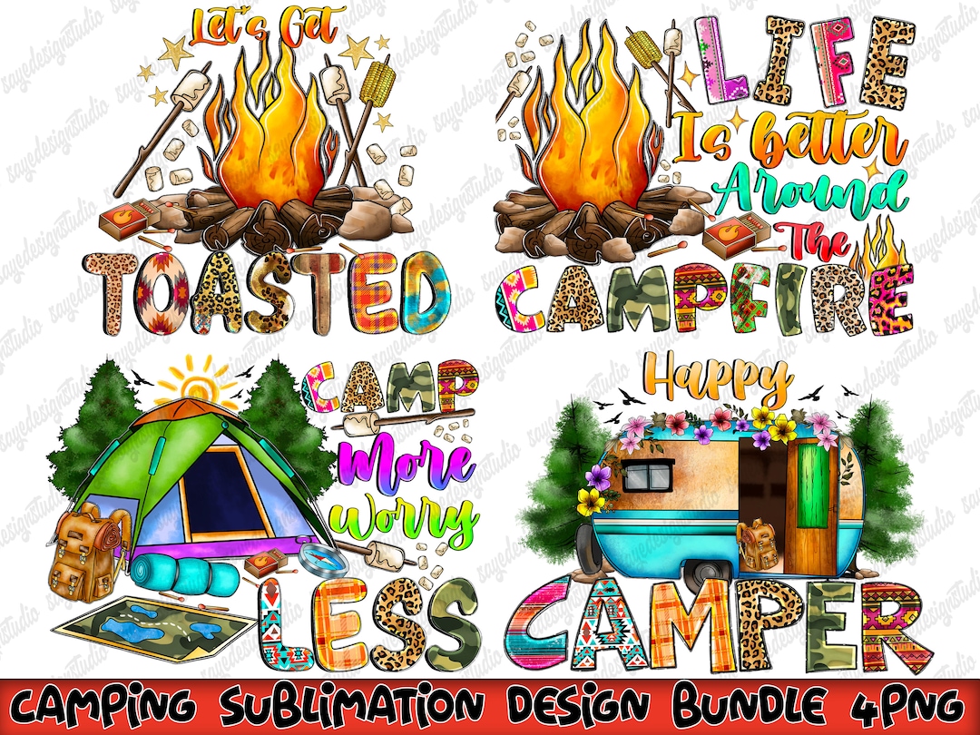 Camping Bundle Png, Peace Love Camping Png, Camp Life, Camping Life ...