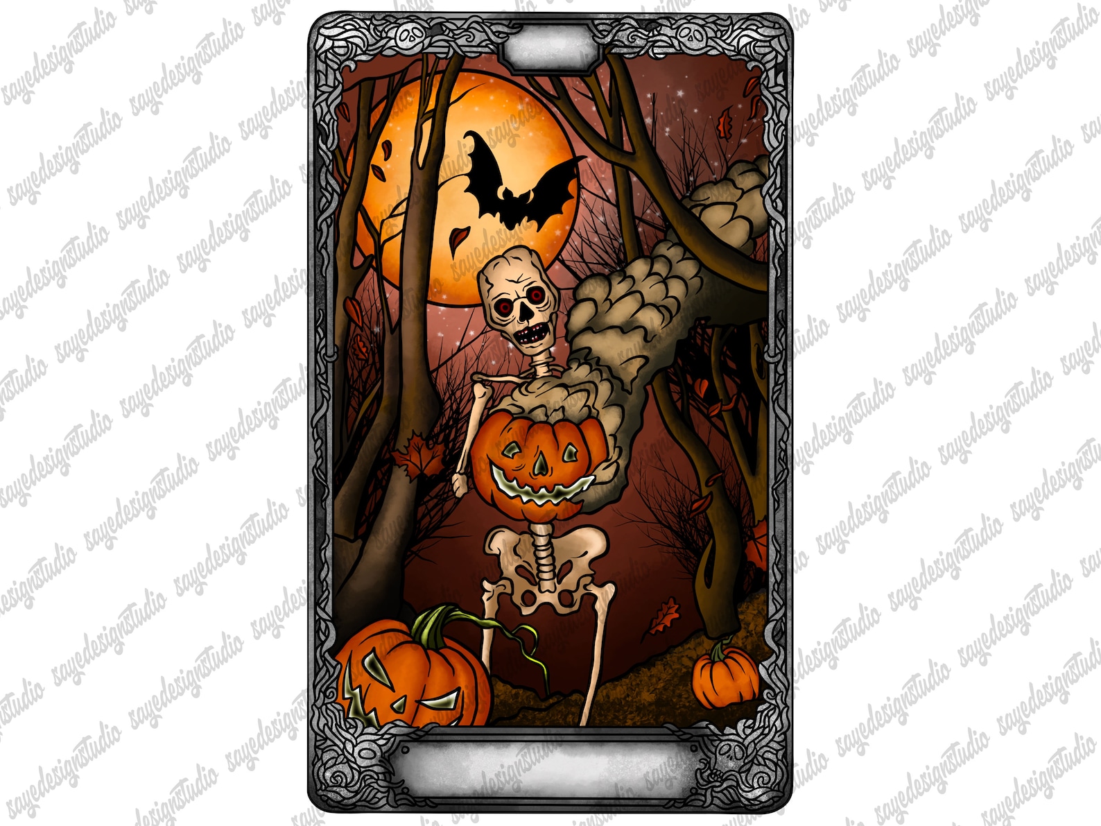 Halloween Tarot Cards Png Halloween Png Tarot Cards - Etsy